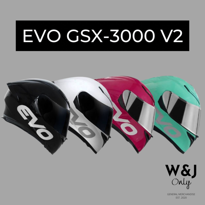 EVO Helmet GSX-3000 v2 - Authentic & Brand New | Lazada PH
