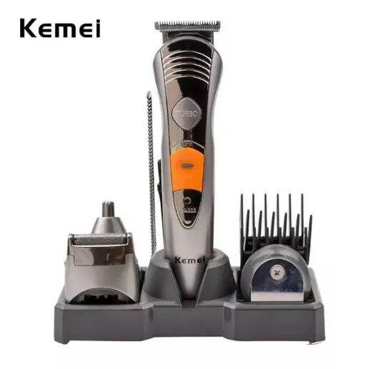 Kemei KM-580A 7 In 1 Rechargeable Electric Hair Trimmer Hair Trimmer Beard Razor Nose Ear ...