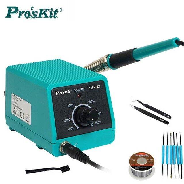 Pro'skit Ss-202g Professional Mini Soldering Station With Slim ...