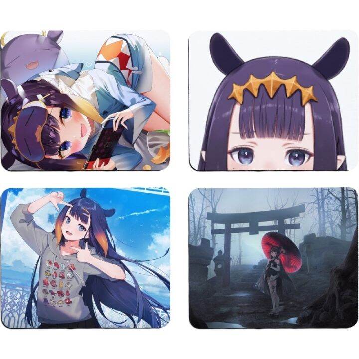 Hololive EN Ninomae Ina'nis 一伊那尓栖 230mm*190mm Gaming Mouse Pad | Lazada PH