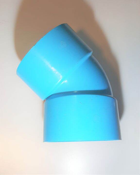 ข้องอ 45 องศา พีวีซี ตราช้าง SCG PVC Elbow 45ํํ 8" | Lazada.co.th