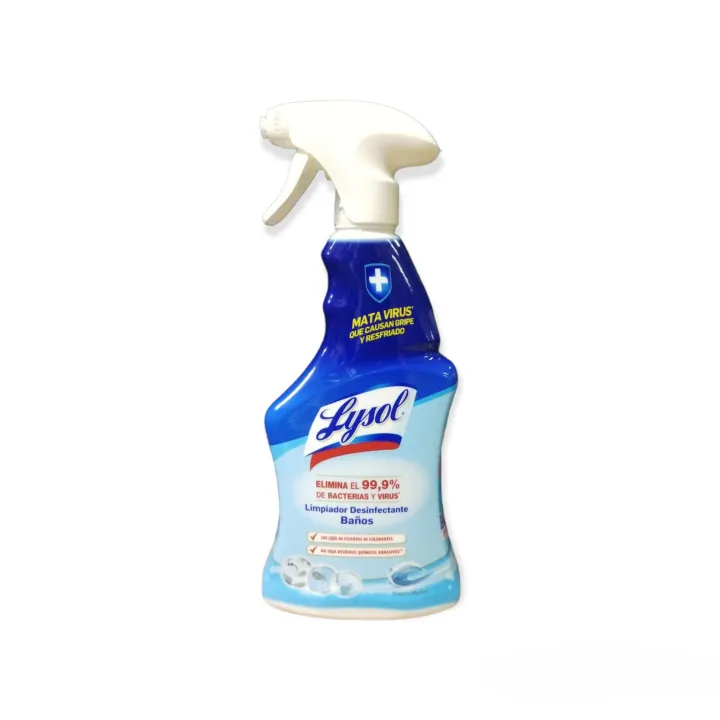 Lysol Ocean Fresh Bathroom Disinfectant Cleaner Spray (500ml) | Lazada PH
