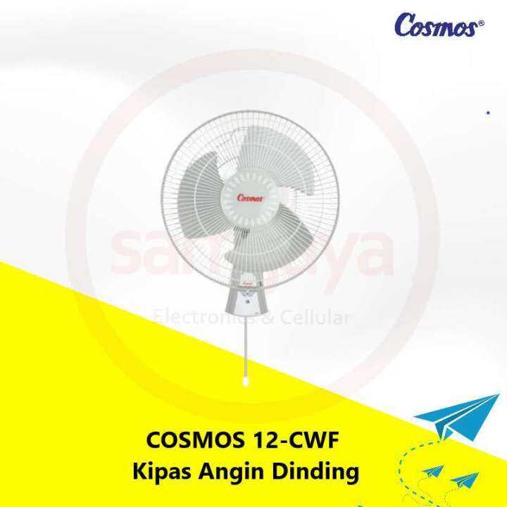 COSMOS 12-CWF Kipas Angin Dinding Wall Fan 12 Inch | Lazada Indonesia