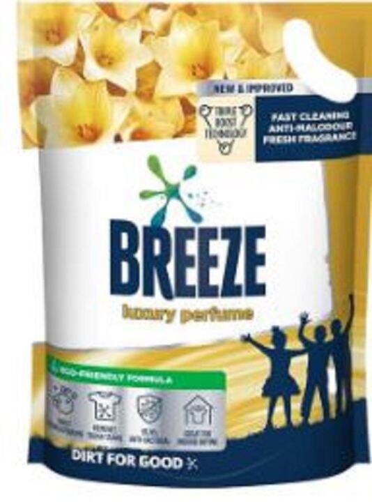 Breeze Luxury Perfume Detergent Liquid Refill Pack 1.5KG | Lazada