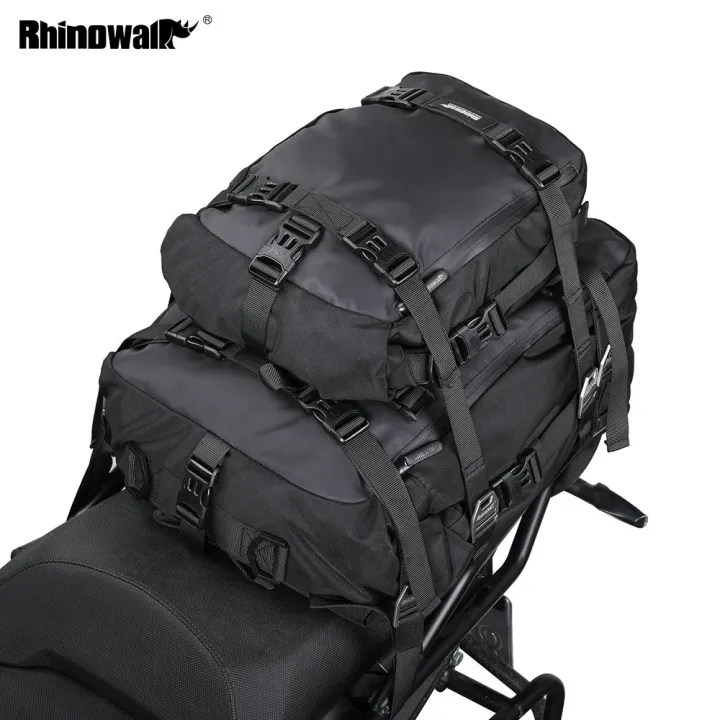 Rhinowalk 10L 20L 30L Motorcycle Motocross Rear Seat Bag Waterproof 4 ...