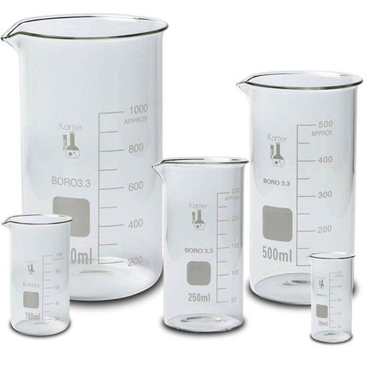 BEAKER BOROSILICATE GLASS TALL FORM | Lazada PH