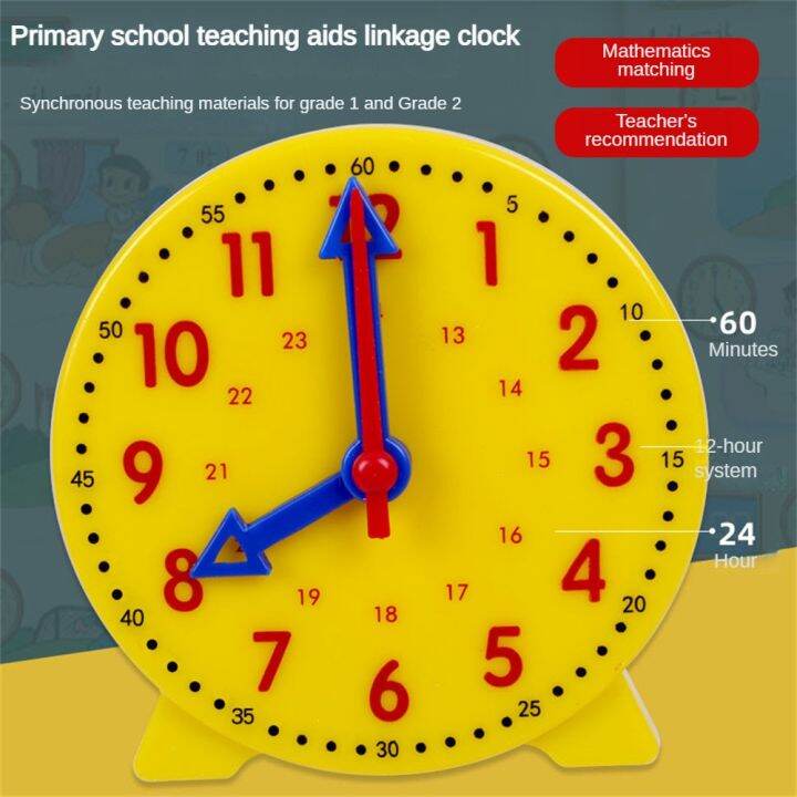BoBoMother 2023 new toy Children's clock face learning model 24 hours ...