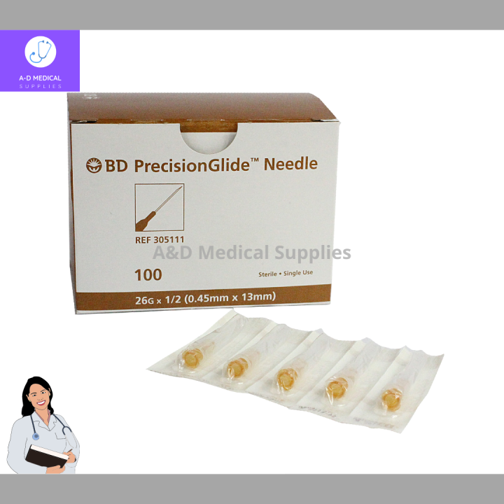 BD PrecisionGlide Needle (G21, G26, G27, G30) | Lazada PH