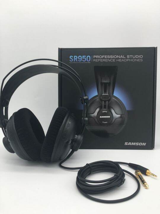 SAMSON SR950 professional studio reference headphones closed type ...