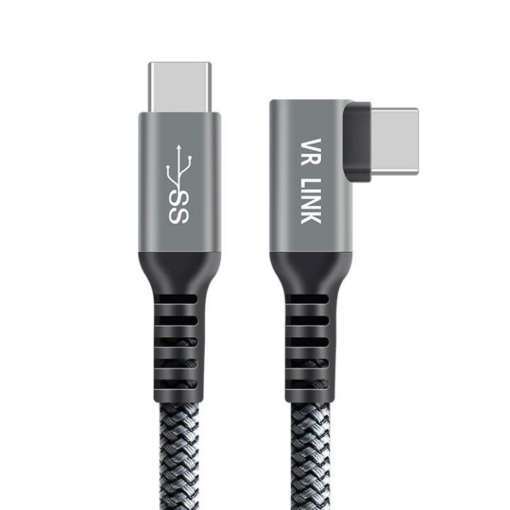 For Oculus Quest 2 VR Link Cable 60W USB3.2 Gen1 5Gbps Data Transfer ...