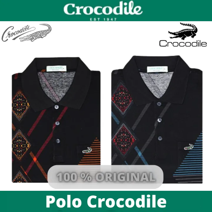 Polo CROCODILE Pria Terbaru / Baju Kaos Kerah Pria CROCODILE Lengan ... Polo CROCODILE Pria Terbaru / Baju Kaos Kerah Pria CROCODILE Lengan ...