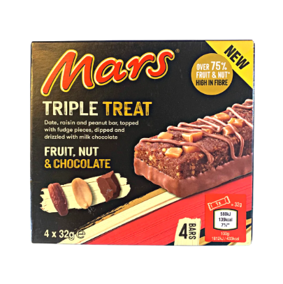 Mars Triple Treat Fruit & Nut Chocolate | Lazada