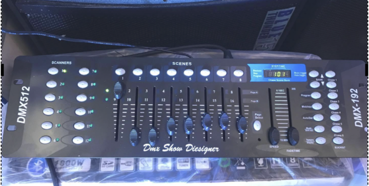 Stage Lighting Lamp Table DMX Controller 192 Channel DMX 512 Controller Console for Stage ...