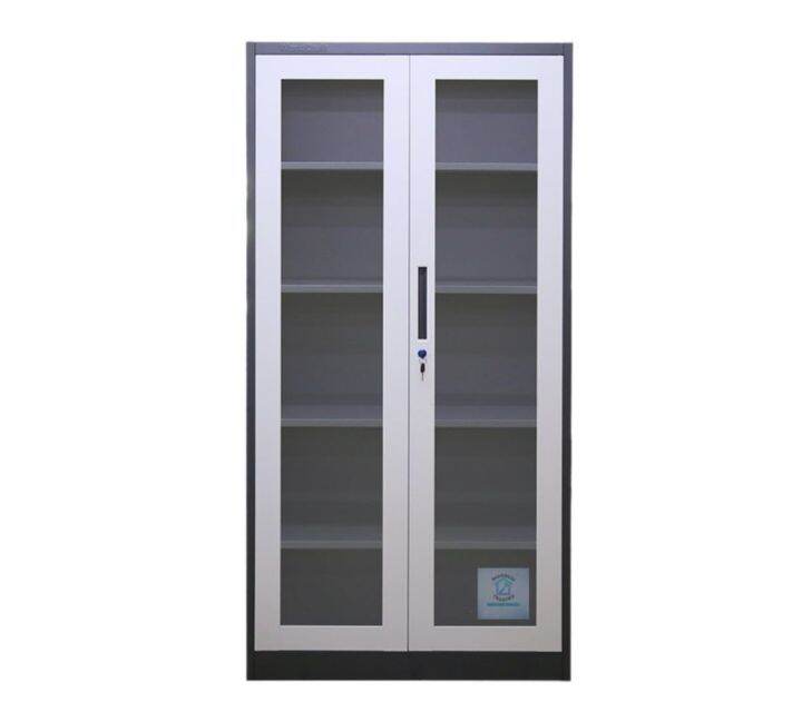 ASTRA LIBRA SWING GLASS DOORS STORAGE CABINET | Lazada PH