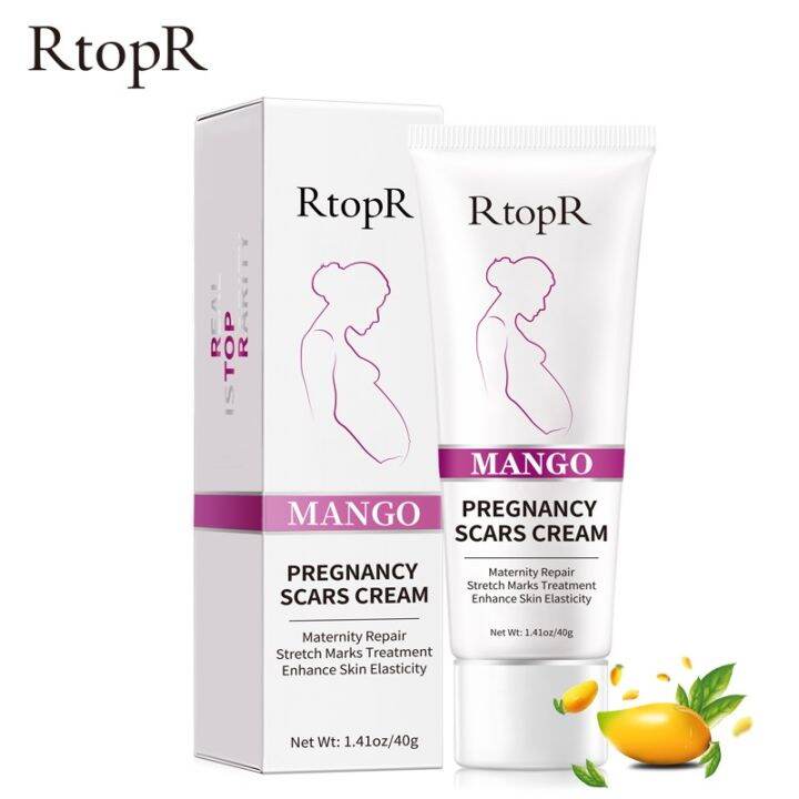 RtopR FDA รอยแตกลายมะม่วง ครีมบํารุงผิว ลดรอยแผลเป็น ครีมทาท้องลาย ลด ...