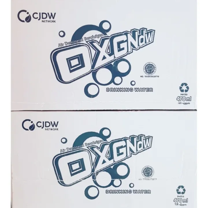 Air OXY Oksigen / Oxygen Drinking Water Botol 470ml | Lazada Indonesia