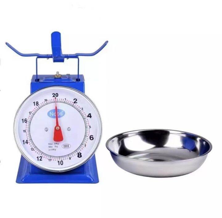 20KG TABLE SCALE BOWL,TIMBANGAN, SPRING WEIGHING PLATFORM SCALE ...