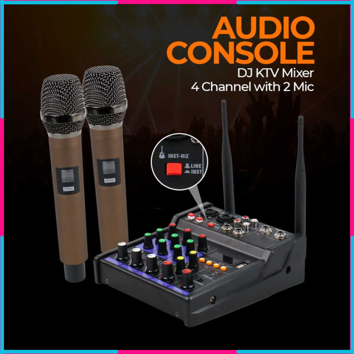 mixer power amplifier mini audio TKL Audio Console Karaoke DJ KTV Mixer ...