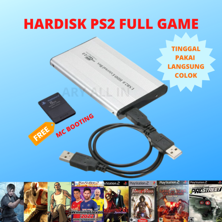 harddisk ps2 FULL Game FREE Mc Booting untuk semua jenis ps TINGGAL ...