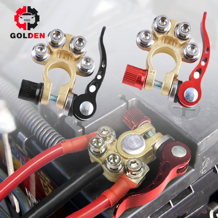 2pcs Tutup Kepala Aki Mobil Quick Release Terminal Aki Mobil Multi ...