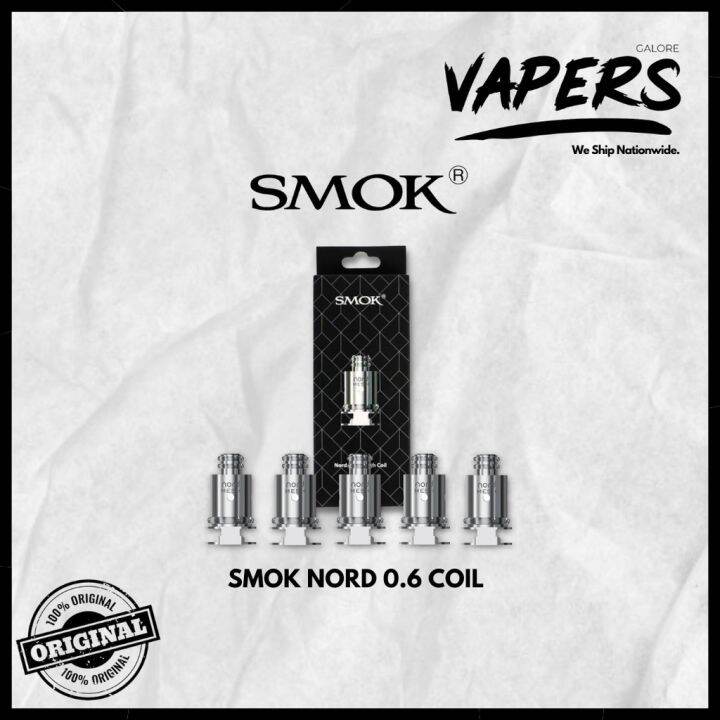[AUTHENTIC] Smok Nord OCC Smok Nord Coil Smok Trinity Alpha Coil 0.6 ...