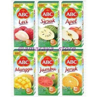 Abc Jus Minuman Sari Buah All 250ml | Lazada Indonesia