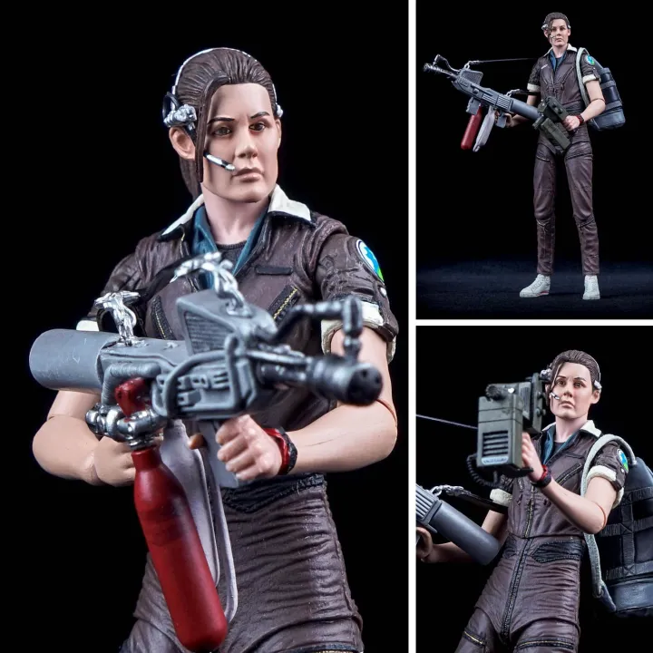 Figure Action จากหนังดังเรื่อง NECA Aliens Isolation Xenomorph Amada ...