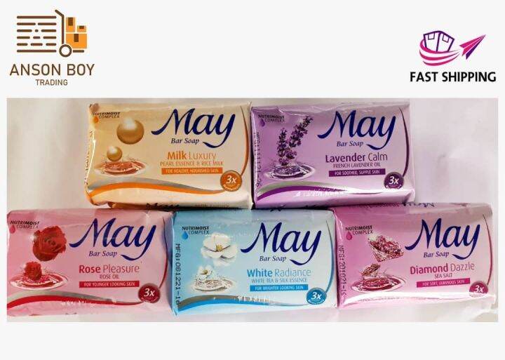 [READY STOCK] MAY BAR SOAP 1Pack(3'sX85gram) | Lazada