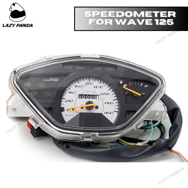 SPEEDOMETER WAVE 125 FOR MOTORCYCLE LAZYPANDA | Lazada PH