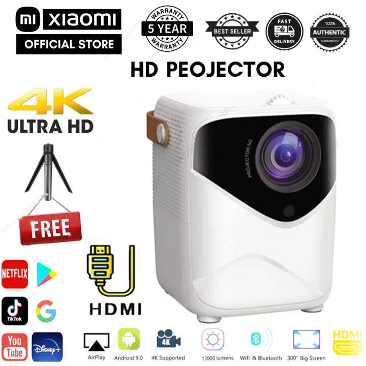 【Built-in Youtube Netflix】Portable MIni Projector Connector To Laptop ...