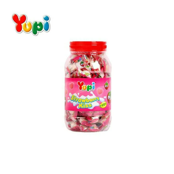 Permen Yupi Stroberi Kiss 1Dus isi 6 Toples | Lazada Indonesia