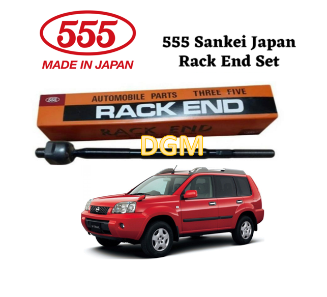 (2pc) Original 555 (Made in Japan) Rack End Set SR-4910 for Nissan X ...