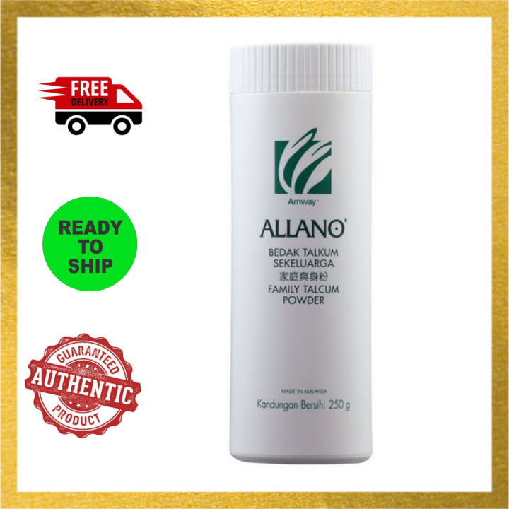 Amway ALLANO Family Talcum Powder - 250g | Lazada