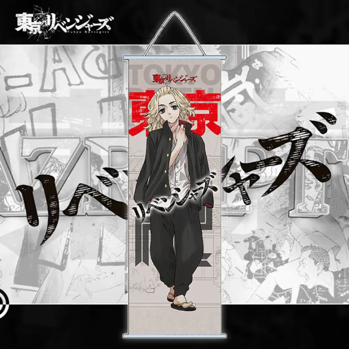 โปสเตอร์อนิเมะ Tokyo Revพนังภาพแขวนวินเทจภาพวาดผนังย้อนยุคสำหรับตกแต่ง ...