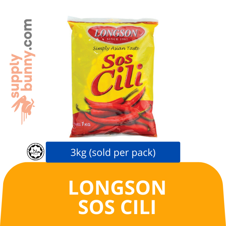 KLANG VALLEY ONLY! Longson Sos Cili 3kg (sold per pack) Chongsway | Lazada