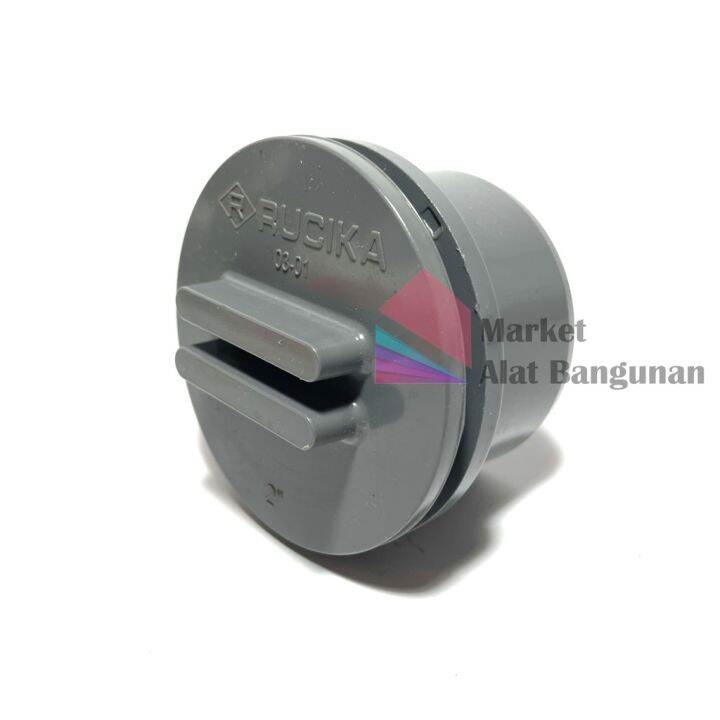 Clean Out 2" PVC D Rucika / CO 2 Inci Rucika / Tutup Septic Tank 2 Inch ...