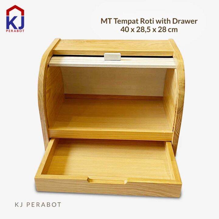 KJ Perabot - Tempat Roti Kayu Mt | Lazada Indonesia