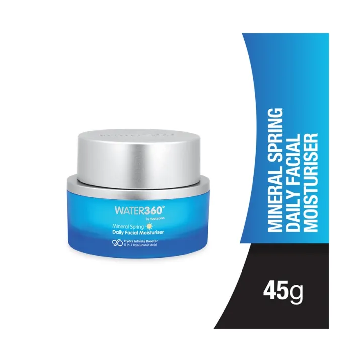 WATER360 BY WATSONS Mineral Spring Daily Facial Moisturiser 45g | Lazada