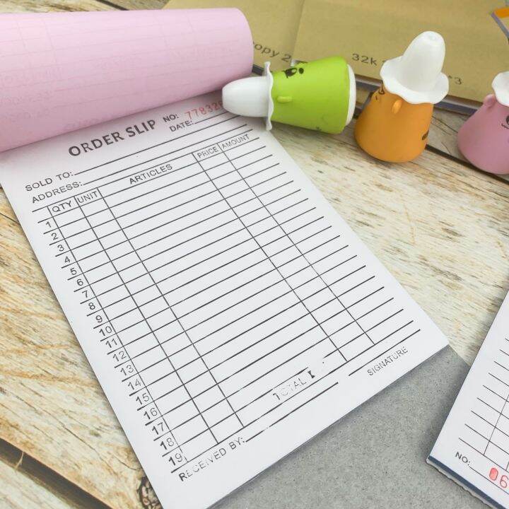 Blank Receipt Duplicate Invoice Sold Duplicate and Triplicate ...