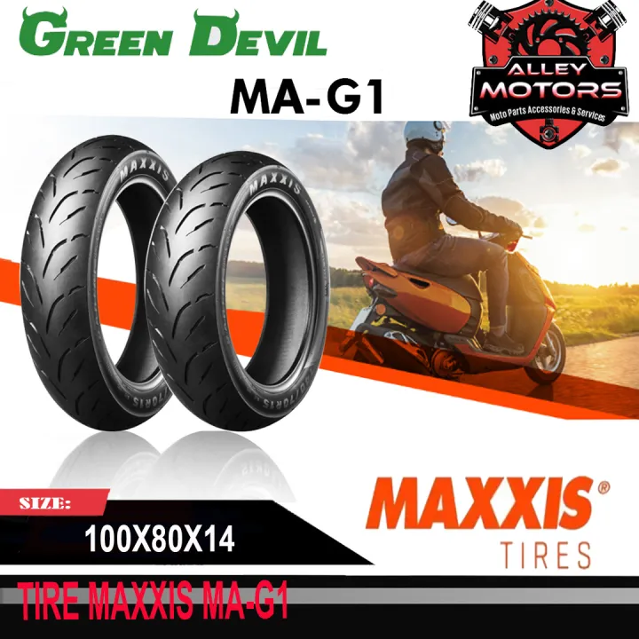 TIRE MAXXIS MA-G1 100X80X14 By Alley Motors | Lazada PH