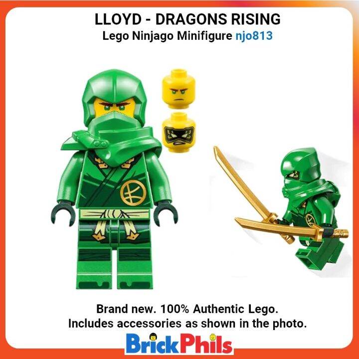 Lego Ninjago Minifigure njo813 Lloyd - Dragons Rising | Lazada PH