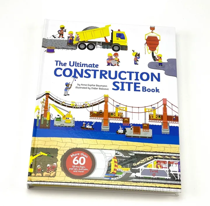 The Ultimate Construction Site Book หนังสือ ภาษาอังกฤษ เด็ก ไซด์งาน ...