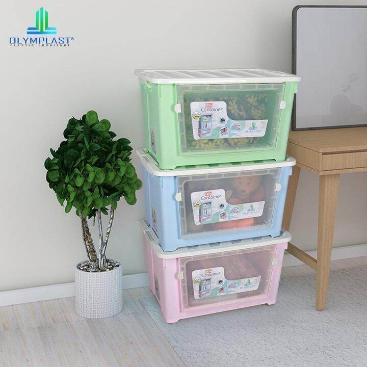 OLYMPLAST BOX CONTAINER OBC KOTAK PENYIMPANAN PLASTIK MULTIFUNGSI ...