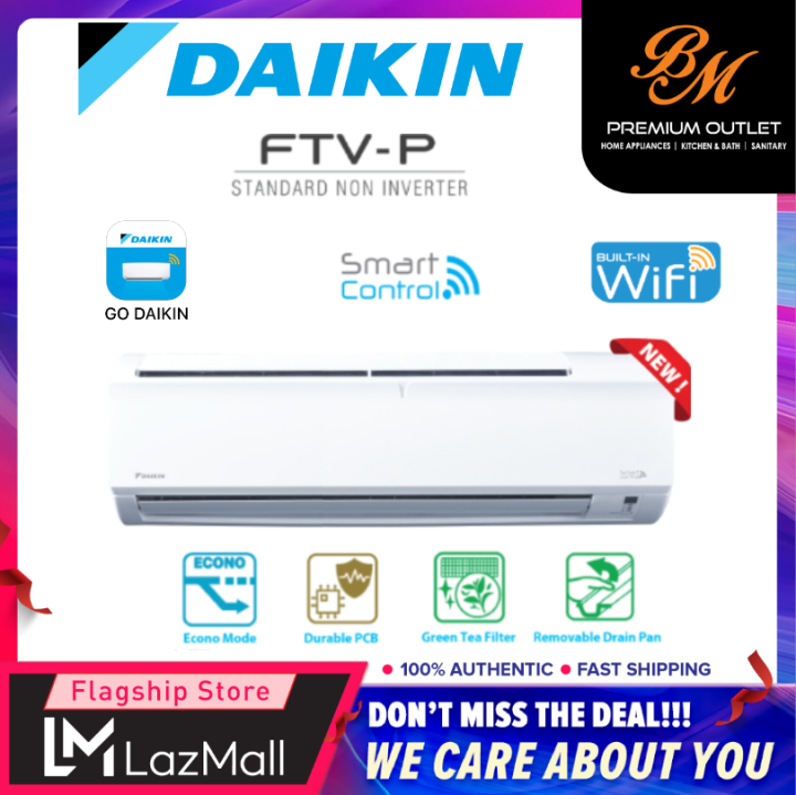 Daikin R32 Standard Non Inverter Smart Control Wifi Air Conditioner