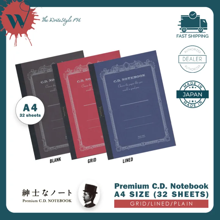 Premium C.D. Notebook A4 (32 sheets) | Lazada PH