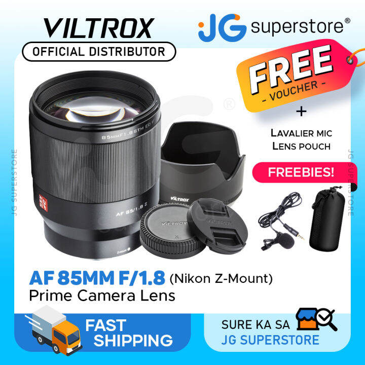 Viltrox 85mm f/1.8 Portrait Prime Lens with Full Frame Format and STM ...
