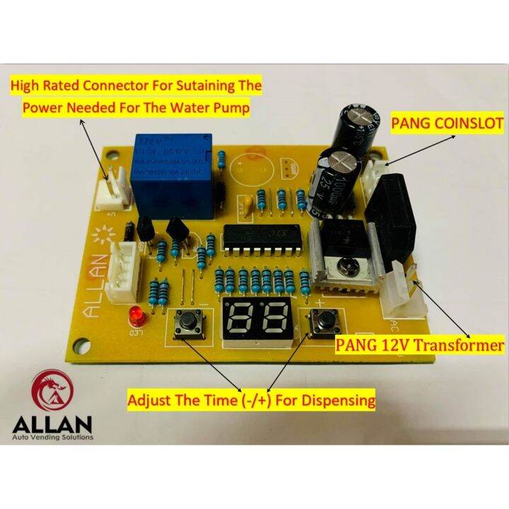 New Allan Water Vendo Timer Digital for Automated Tubig Machine ATM ...