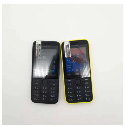 Nokia 208 Dual SIM Card Original 2G/3G GSM 1.3MP Keyboard Mobile Phones ...