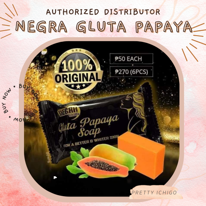 Negra Ultima Gluta Papaya Soap | Lazada PH