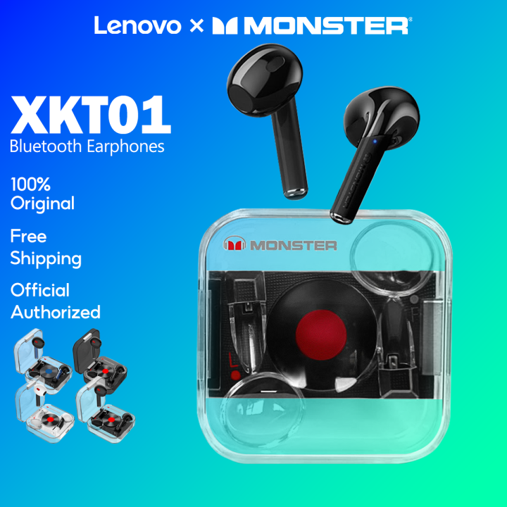 Monster XKT01 True Wireless Earphones Bluetooth 5.2 Earbuds HIFI Music ...